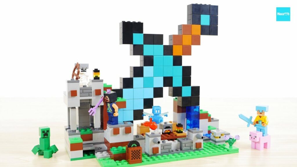 レゴ マインクラフト ダイヤモンドの剣の基地 21244 ／ LEGO Minecraft The Sword Outpost Speed ...